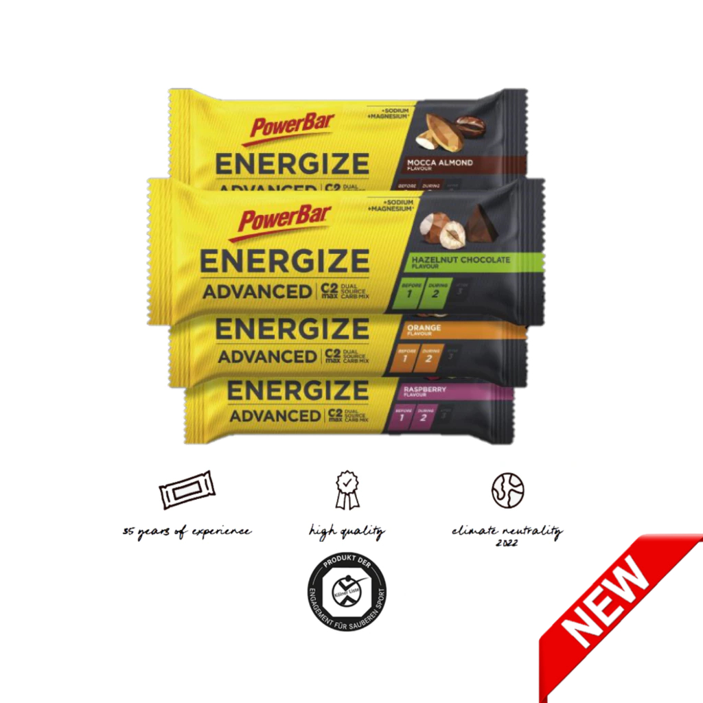 Powerbar Energize Advance Energy Bar (Energy + Extra Electrolyte for ...