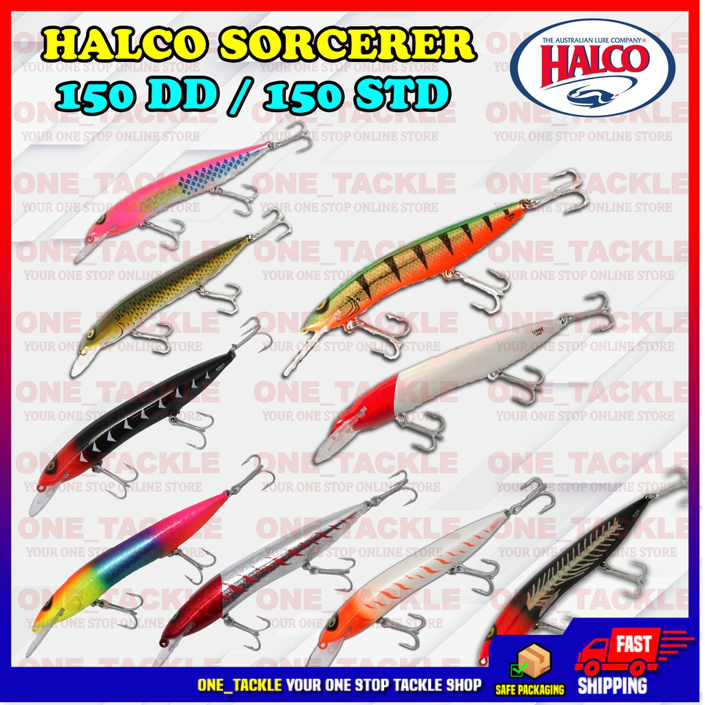 HALCO SORCERER 150 DD / 150 STD ( Barramundi lure ) | Shopee Malaysia