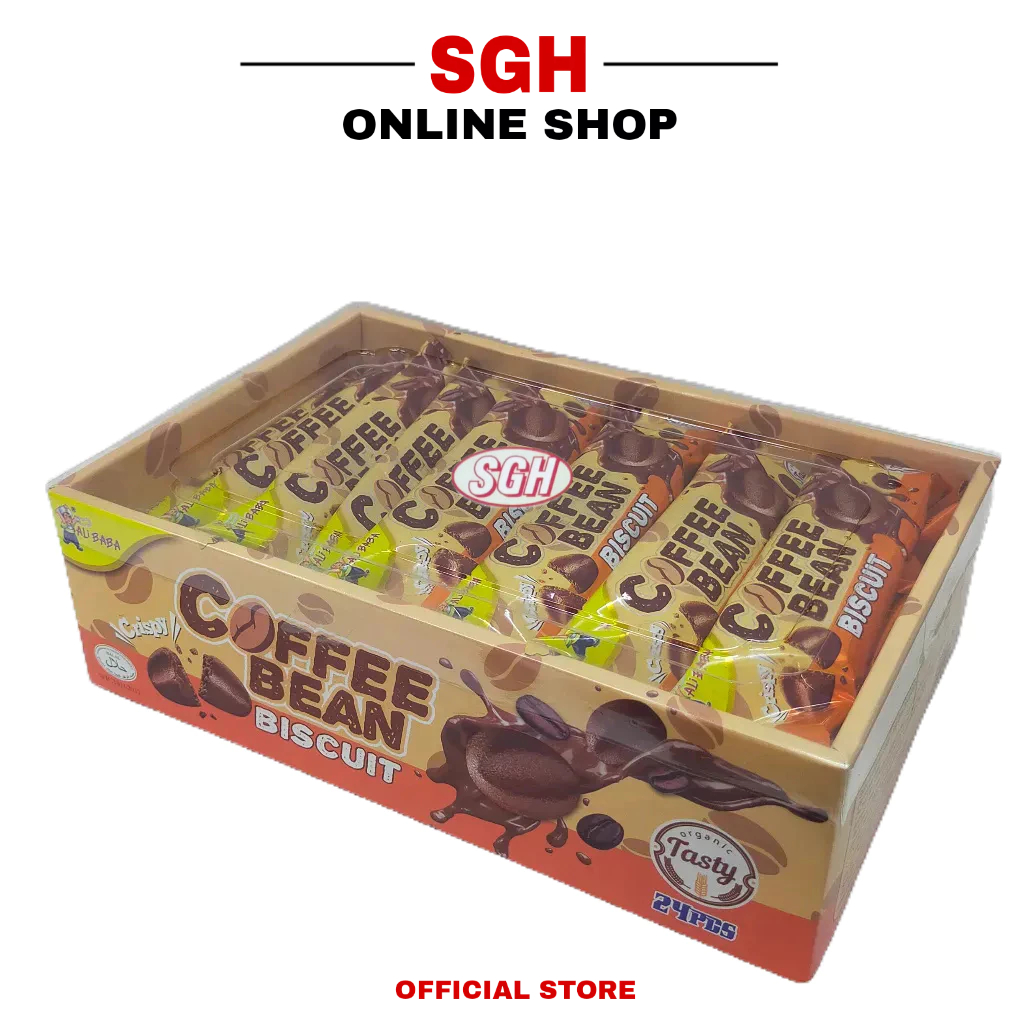 Alibaba Coffee bean Biscuit 24pcs | Shopee Malaysia