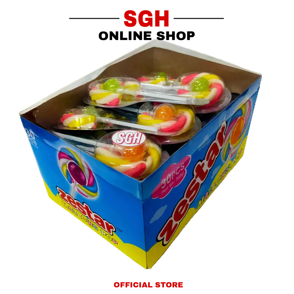 Zestar Masrhmallow with Lollipop 30pcs Halal | Shopee Malaysia