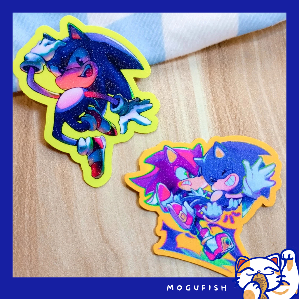 Sonic Shadow Stickers | keekotreecko | Shopee Malaysia
