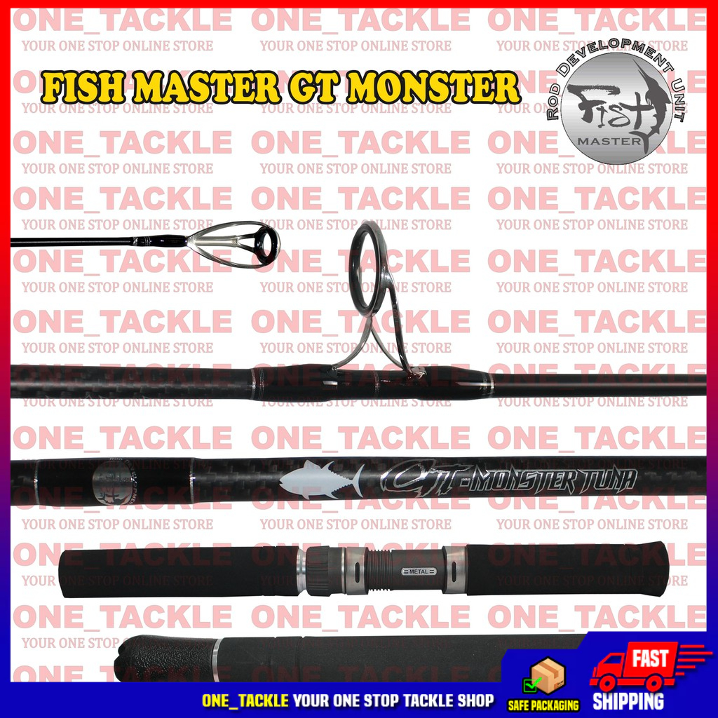 Fish Master GT Monster Spinning Rod 7'6 2 pcs Butt Joint/POPPING ...