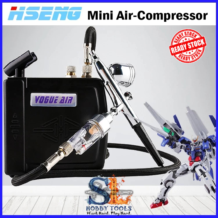 HSENG HS08AC-SF Black Mini Air Compressor | Shopee Malaysia
