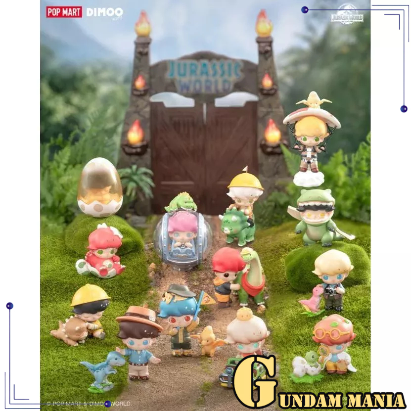【ORIGINAL】POPMART Dimoo Jurassic World Series Blind Box | Shopee Malaysia