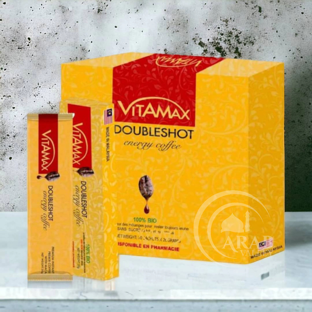 Vitamax Doubleshot Energy Coffee for Men - Permium Instant Premix ...