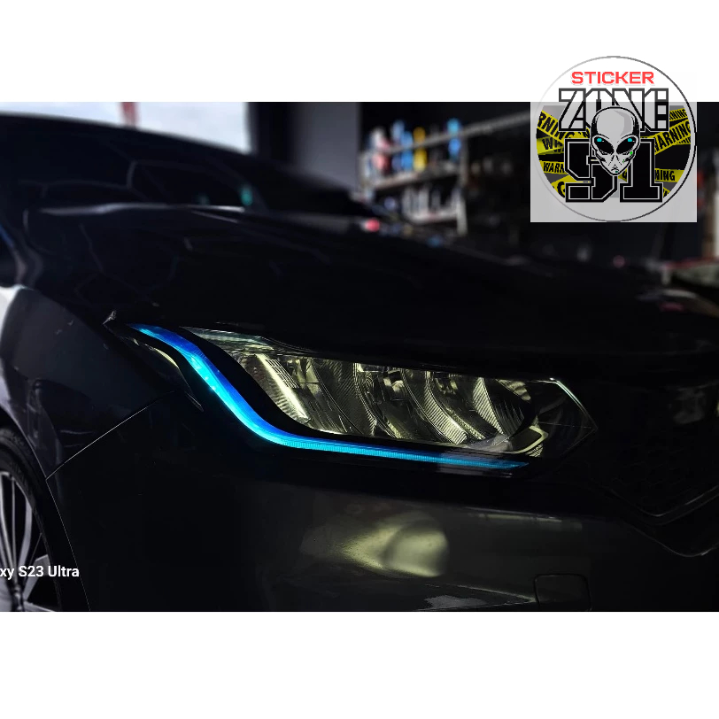 Honda City 2018 Neon Daylight Sticker [ One Pair ] 10 Colors Selection ...