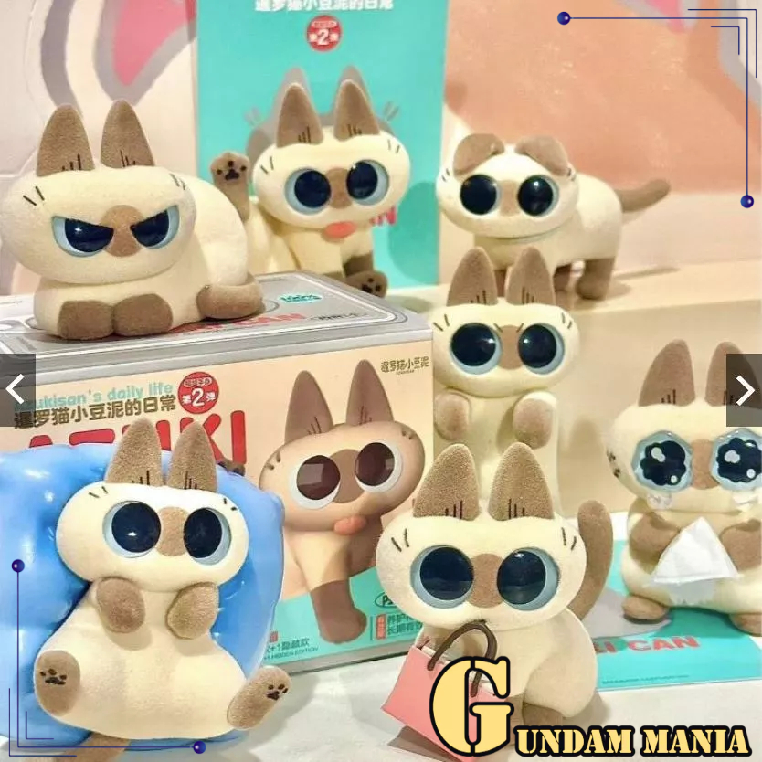 【ORIGINAL】Azukisan's Azukican Daily Life 2nd Series Azuki Cat Blind Box ...