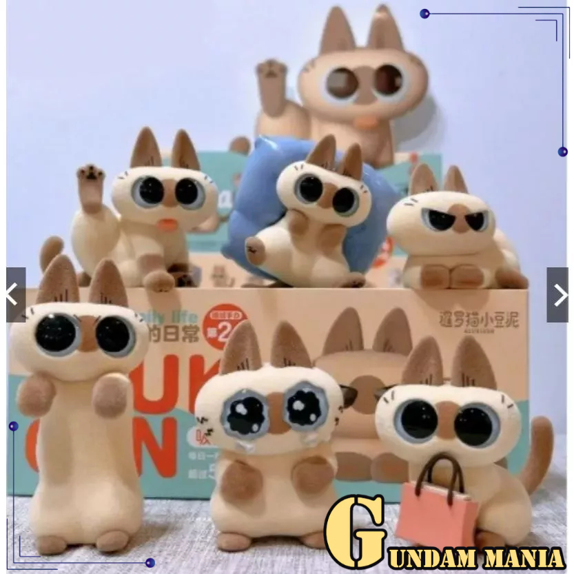 【ORIGINAL】Azukisan's Azukican Daily Life 2nd Series Azuki Cat Blind Box ...