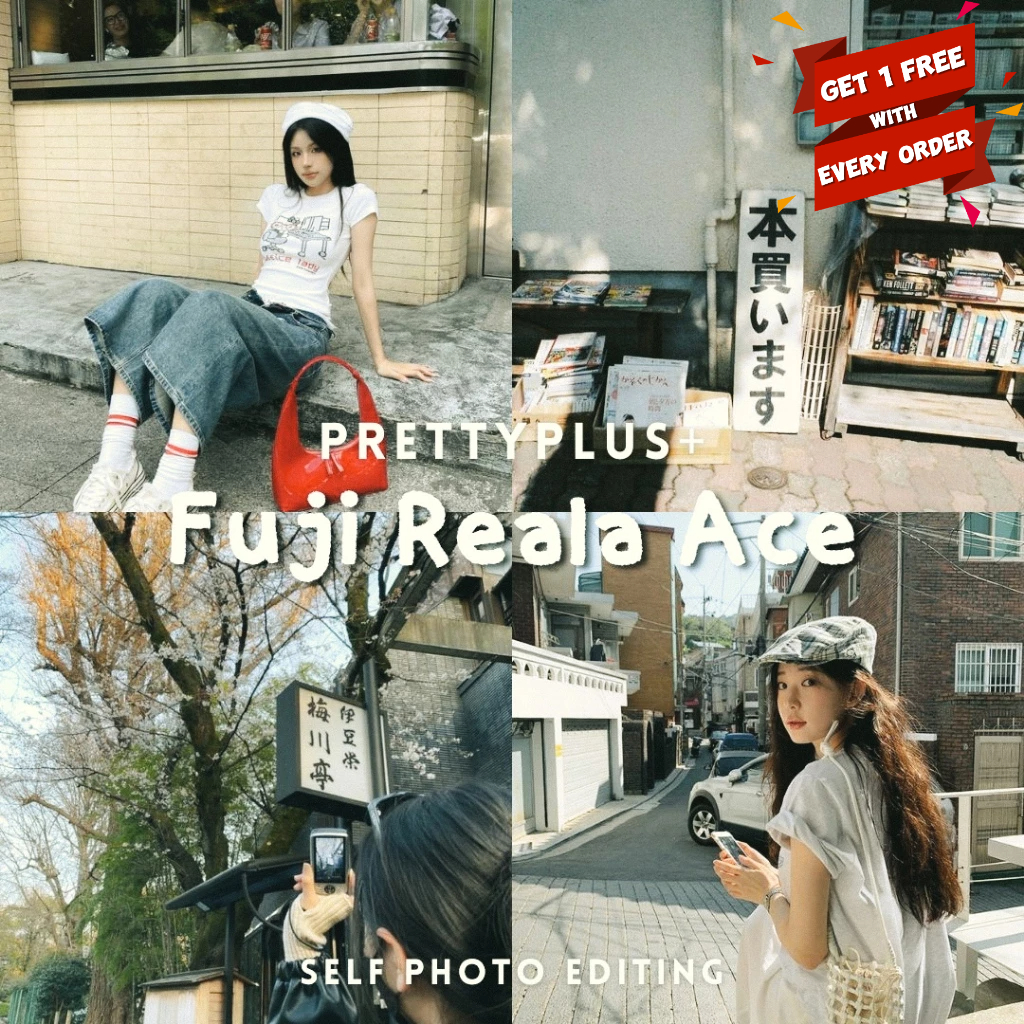 Fuji Reala Ace | Lightroom Preset Mobile IOS Android & PC Desktop | Random FREE 1 Preset ...