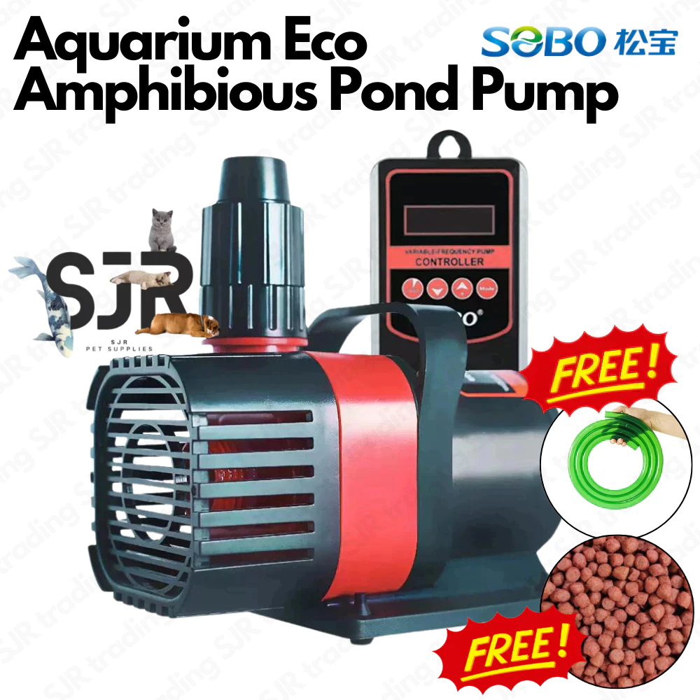 SOBO DC Eco Amphibious Water Pump Fountain Pond Aquarium Aquaponics Pam ...