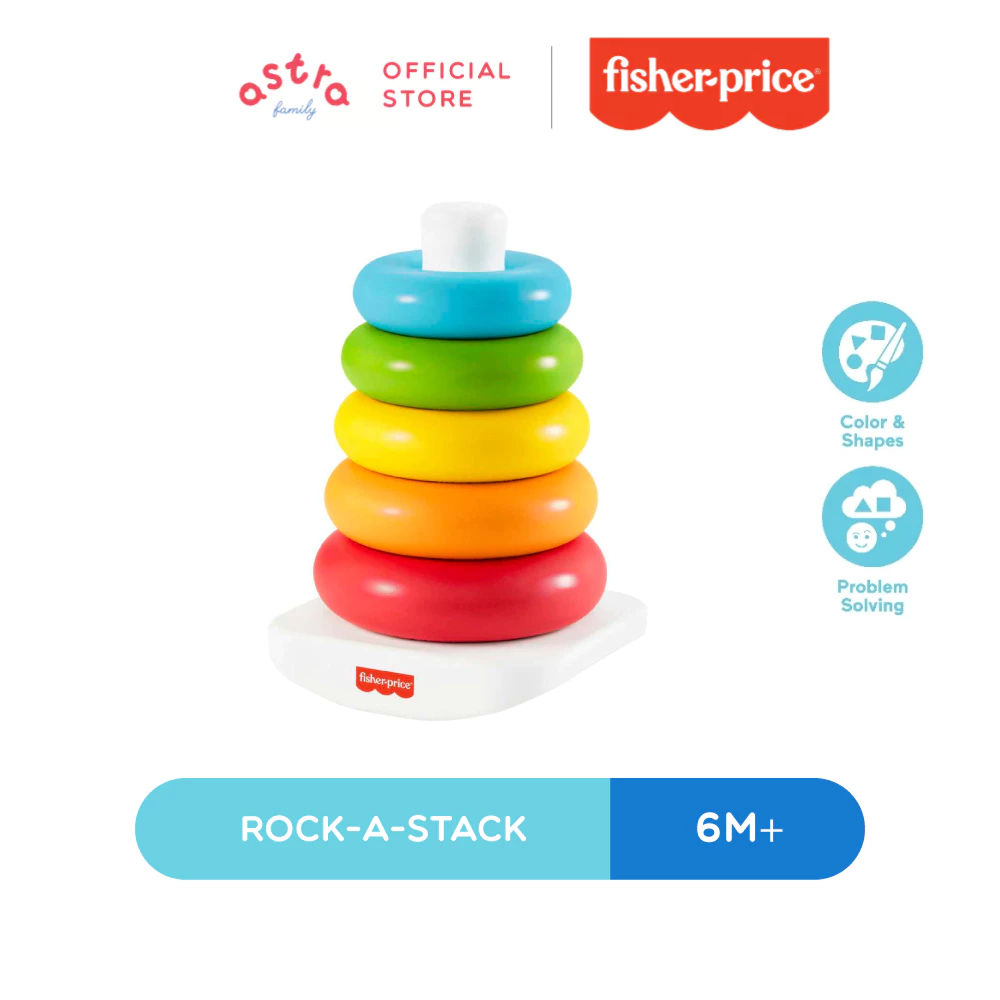 Fisher-Price Rock-a-Stack | Shopee Malaysia