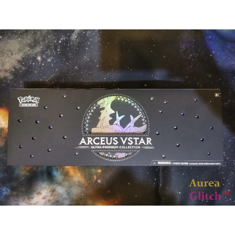 Pokemon TCG EMPTY Sword and Shield Arceus VStar ultra premium ...