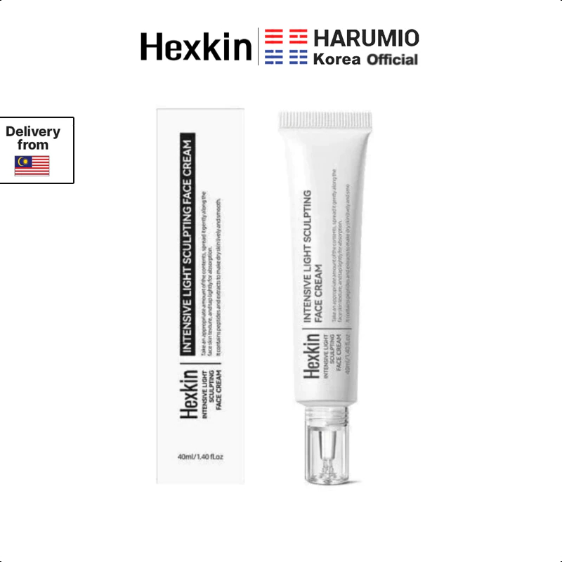 HEXKIN Intensive Light Sculpting Face Cream 40ml | Korean Water Glow Cream for Radiant Skin ...