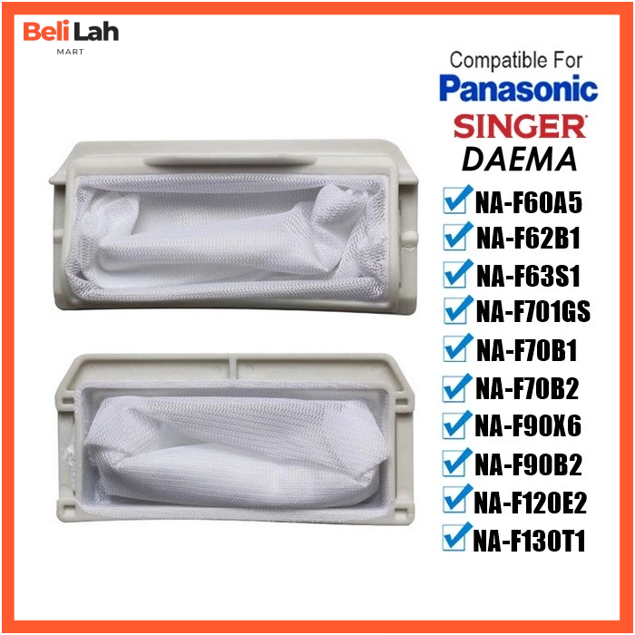 PANASONIC Washing Machine Dust Filter SET |Penapis Habuk Mesin Basuh ...