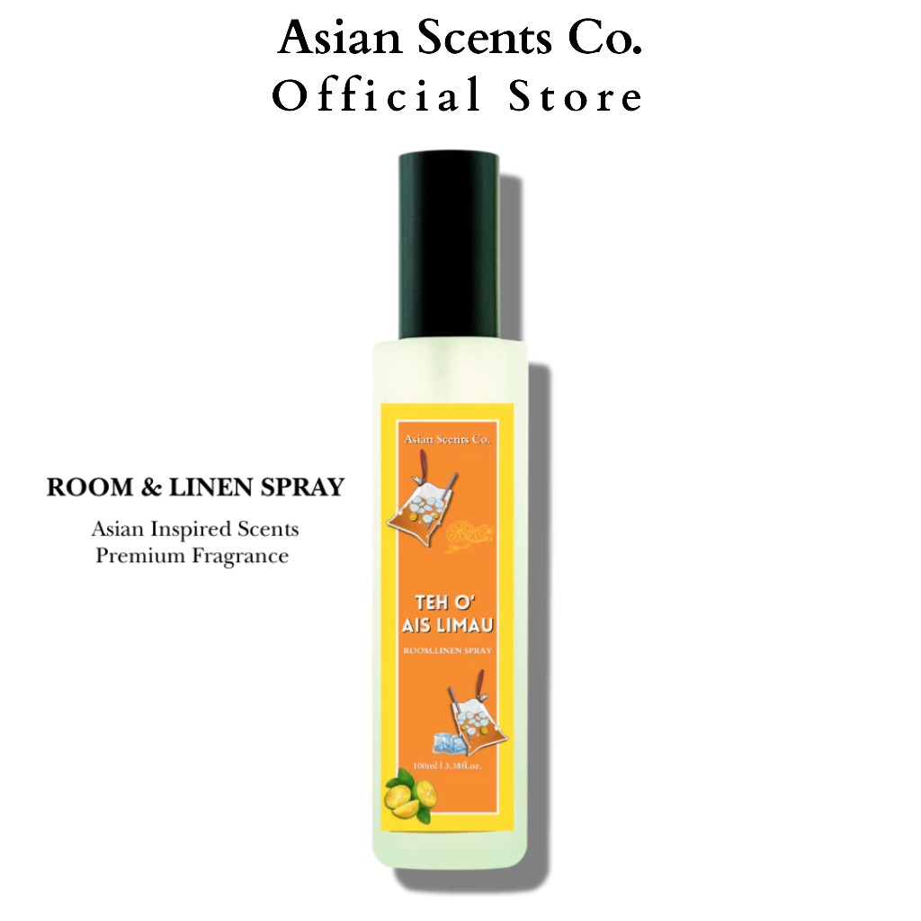 Asian Scents Co. Teh O Ais Limau Room Linen Spray (100ml) | Shopee Malaysia