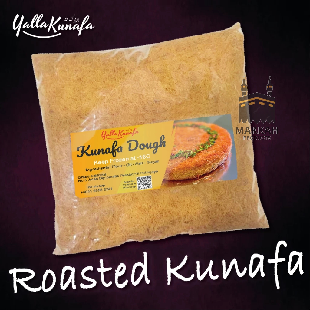 Delicious Taste 500g / 1 kg Roasted Kunafa Dough Original by Yalla ...