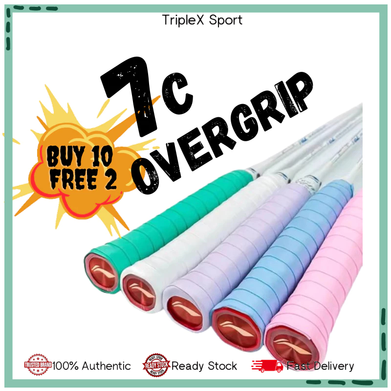 【BUY 10 FREE 2】100% Original PU.RUI 7C/9S Badminton PU Material ...