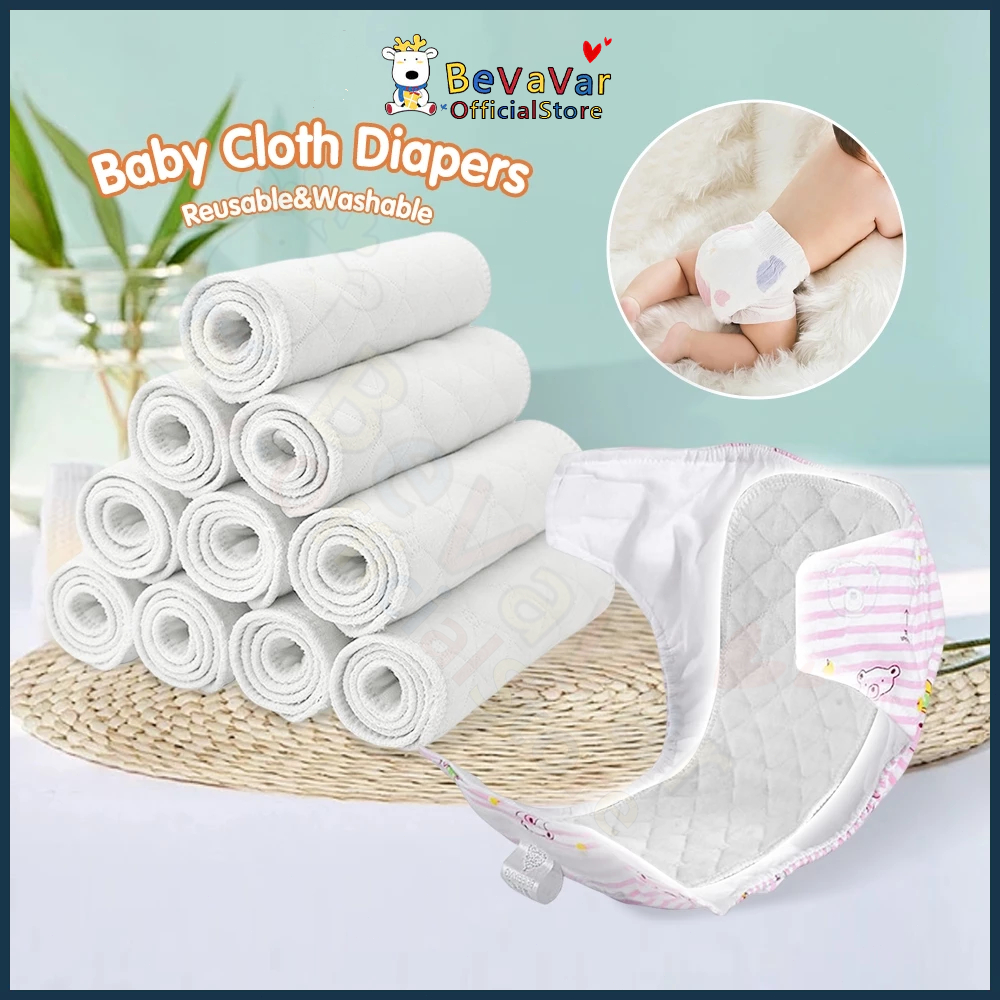 BEVAVAR 3 Layers Cotton Diaper Caddy Baby Diapers Newborn Diaper Caddy ...