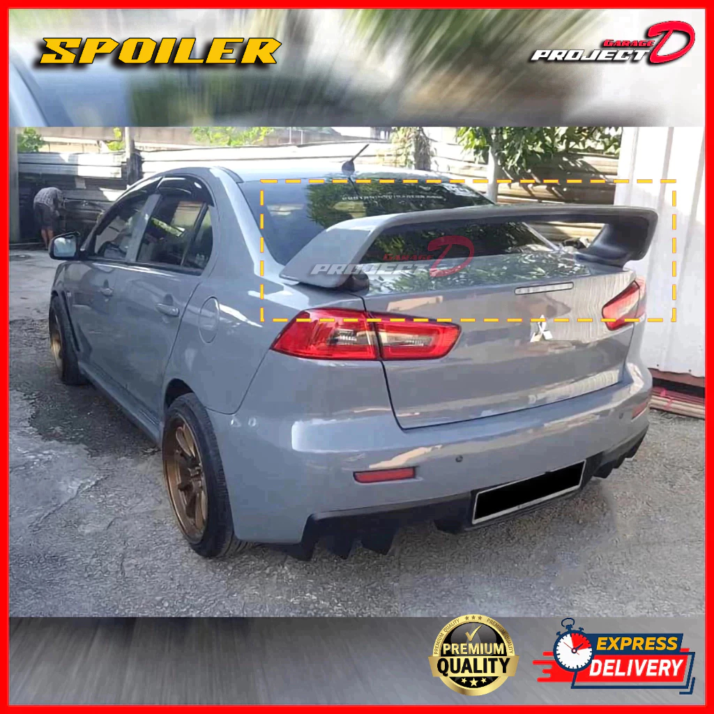 💥Ready Stock💥EVO X V1 REAR SPOILER / P.INSPIRA / MITSUBISHI LANCER ...