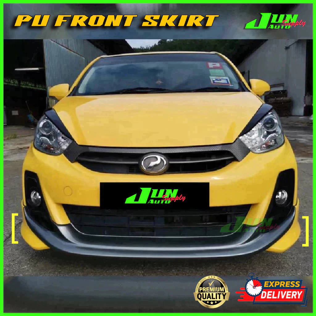 💥Ready Stock💥Perodua Myvi Extreme PU Front Skirting (Without Paint ...