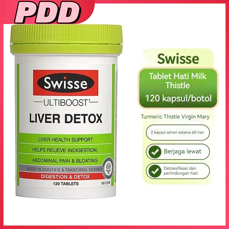 Swisse Ultiboost High Strength Milk Thistle (120 Tablets)-PDD | Shopee Malaysia