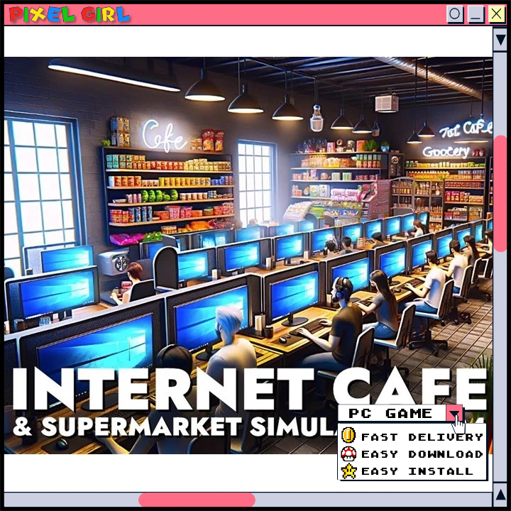 [PC Game] Internet Cafe & Supermarket Simulator 2024 PC Digital ...