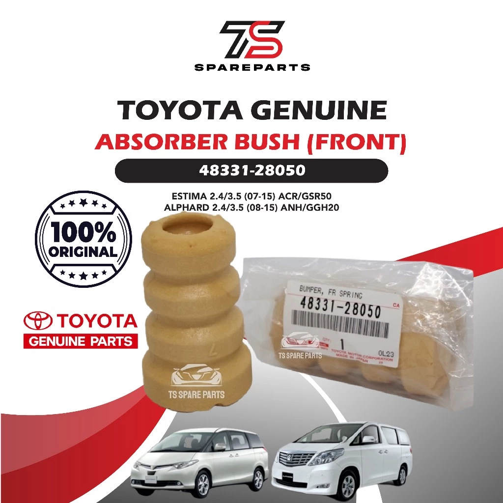 Toyota Absorber Bush (Front) 48331-28050 Estima/Alphard ACR/GSR50,ANH20 ...