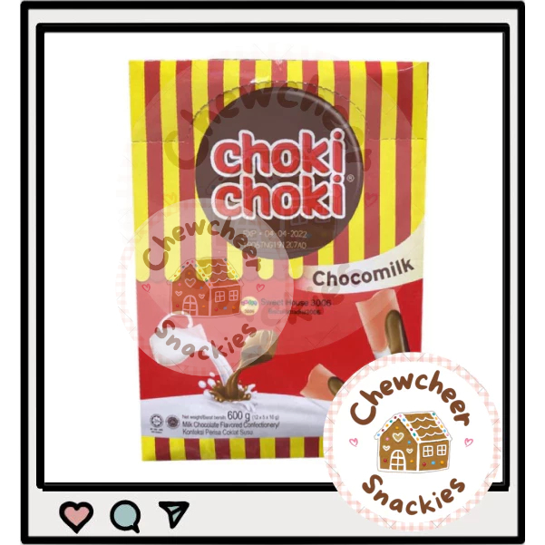 [HALAL] CHOKI CHOKI Choco Milk Chocolate Stick Childhood Zaman Kanak ...
