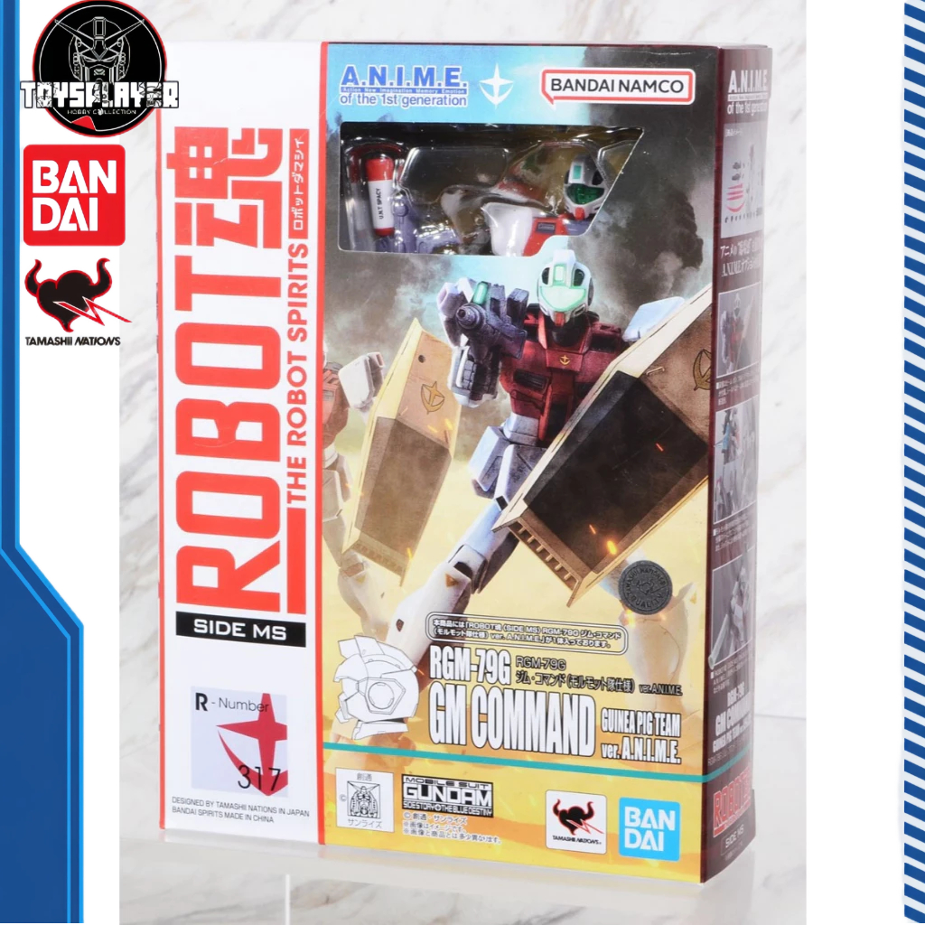 BANDAI ROBOT Tamashii (SIDE MS) RGM-79G GM Command ver. A.N.I.M.E Figure | Shopee Malaysia