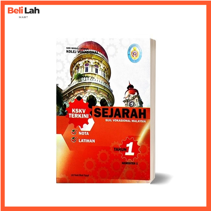 Siri Modul Latihan Kolej Vokasional: Sejarah Tahun 1 Semester 1 | Shopee Malaysia