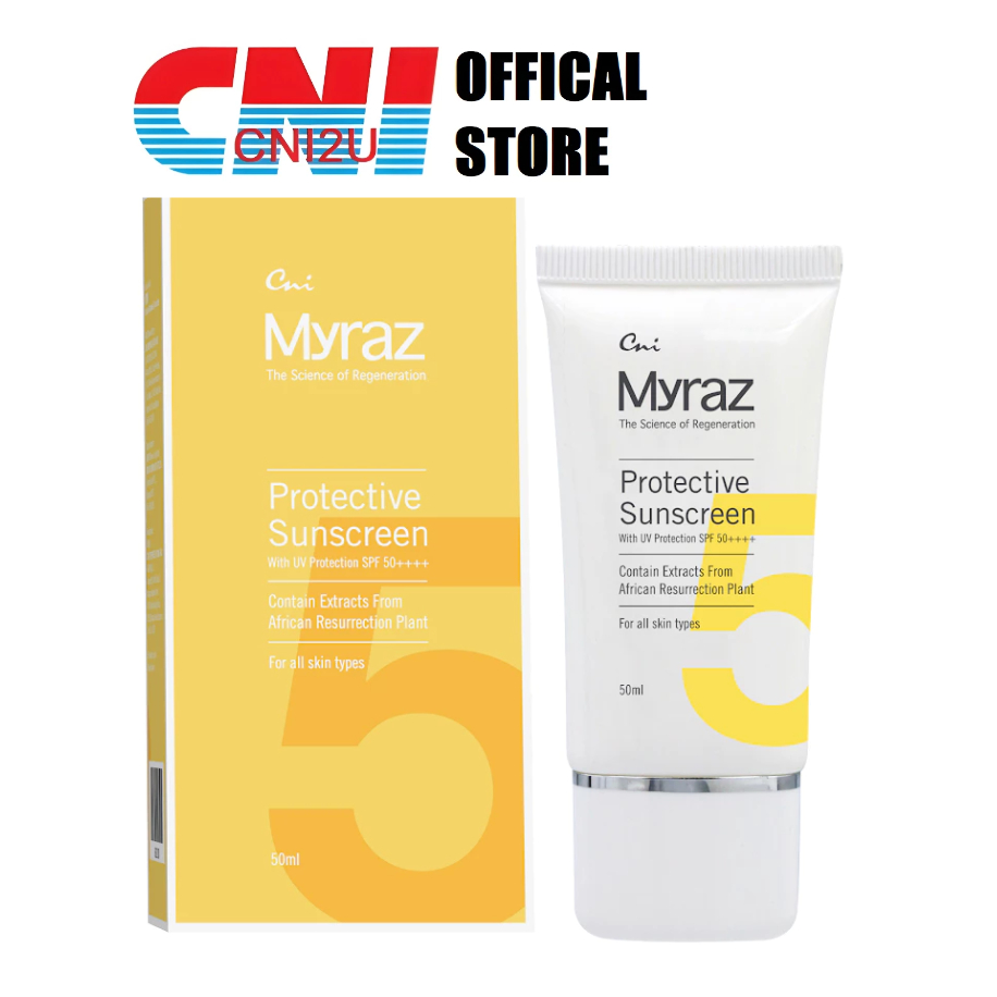 CNI Myraz Sun Block Protective Sunscreen SPF50 (50ml) | Shopee Malaysia