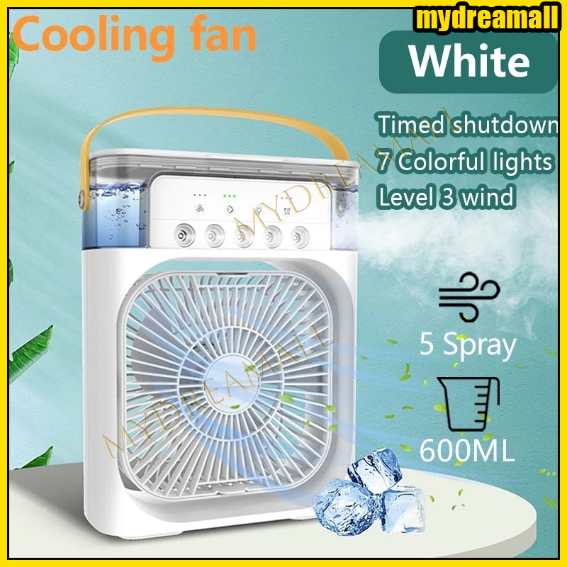 [Ready] Fan with water mist / 3 in 1 mini portable fan - cooling fan ...