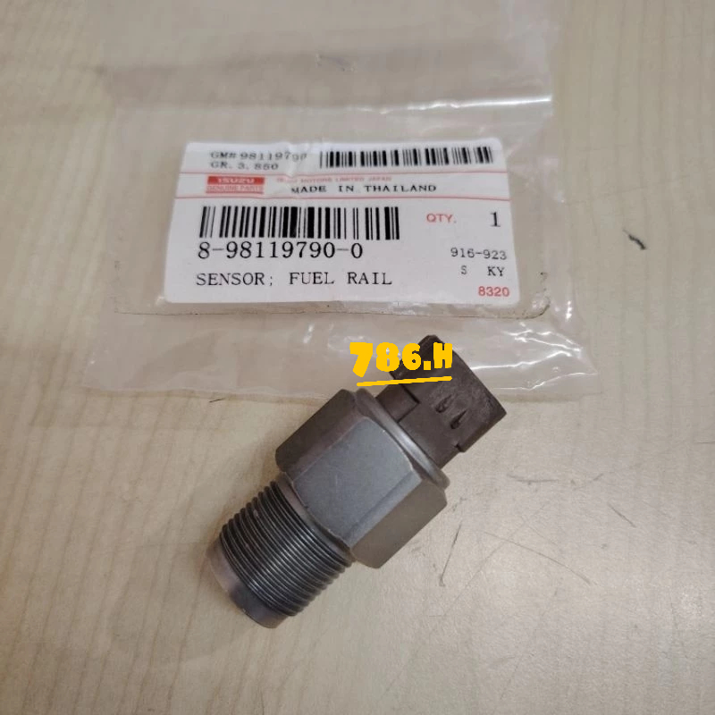 ISUZU D MAX 4JJ1 3.0 4HK1 NLR FUEL RAIL SENSOR 8-98119790-0 (499000 ...