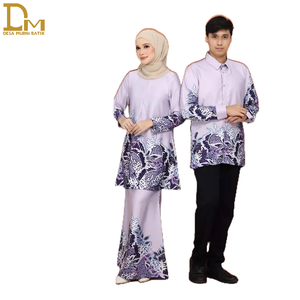 Desa Murni Batik Batik Sedondon Kurung Alana Cutting A & Kemeja Dm Slim ...