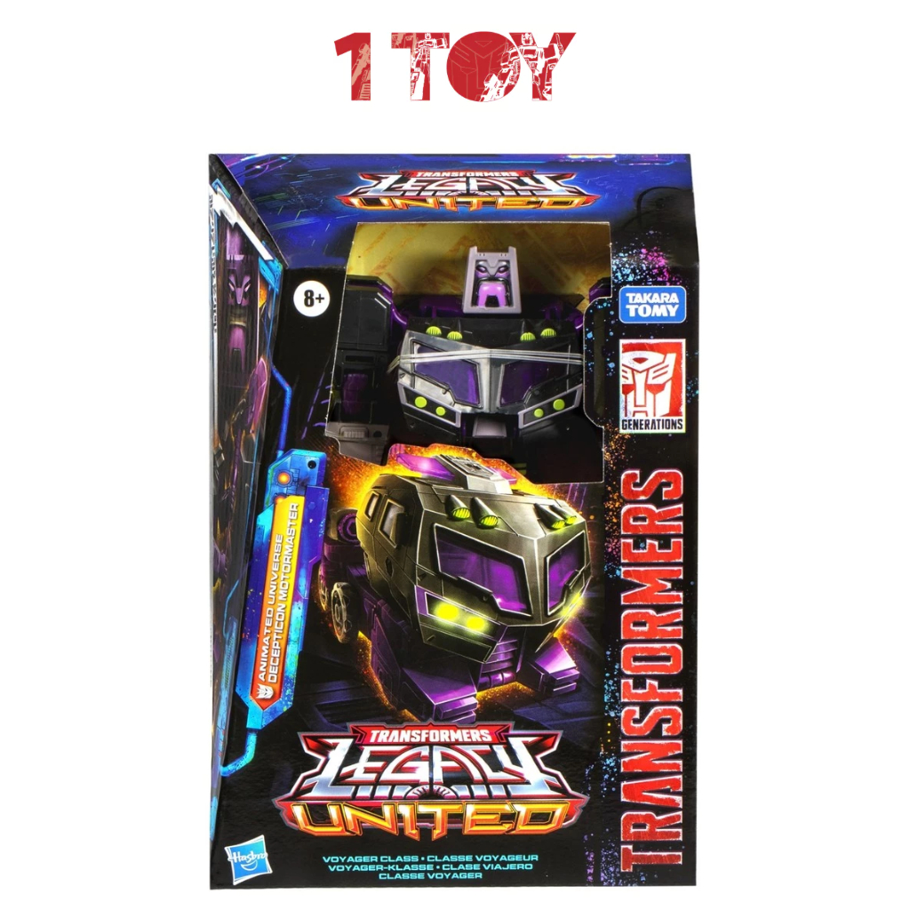 Transformers Legacy United Voyager Animated Universe Decepticon ...