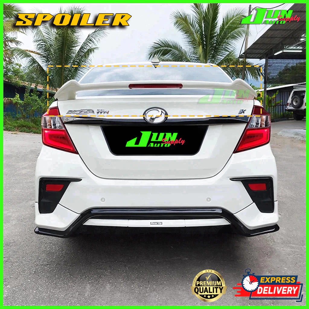 💥Ready Stock💥Perodua Bezza TRD V3 Spoiler C/W LED ( WITHOUT PAINT ...