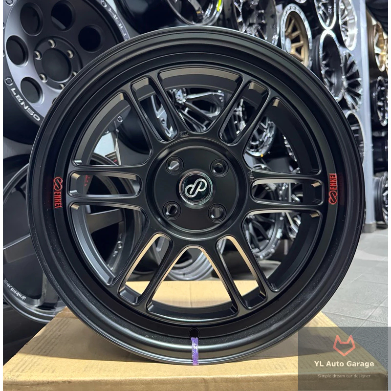 RPF-1 [Matte Black] Sport Rim 17x8JJ ET36 (4x100) & (4x114.3) | Shopee Malaysia