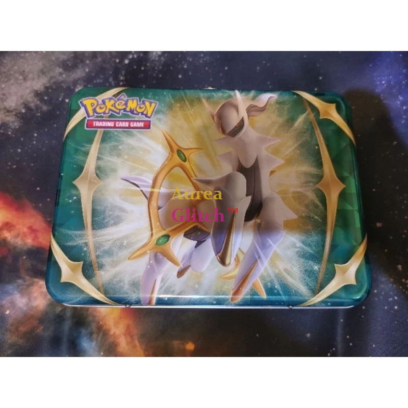 Pokemon TCG EMPTY Sword and Shield Arceus VStar Collector tin box only ...