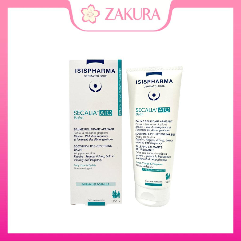 ISIS Pharma Secalia Lipid-Replenishing Balm 200ml/ Secalia ATO Balm ...