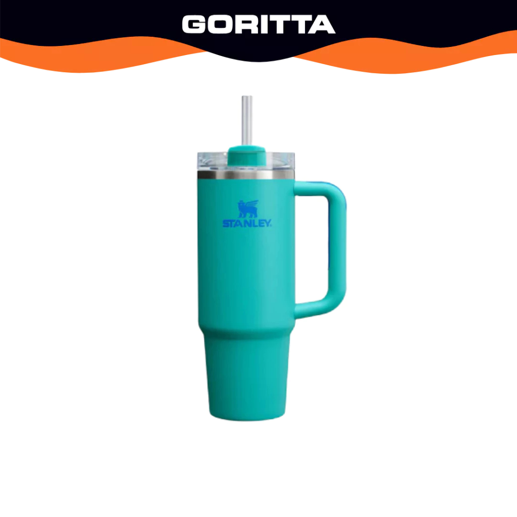 Stanley Quencher H2.0 Tumbler 30oz - Aqua | 887ml Stainless Steel Water Tumbler | Shopee Malaysia