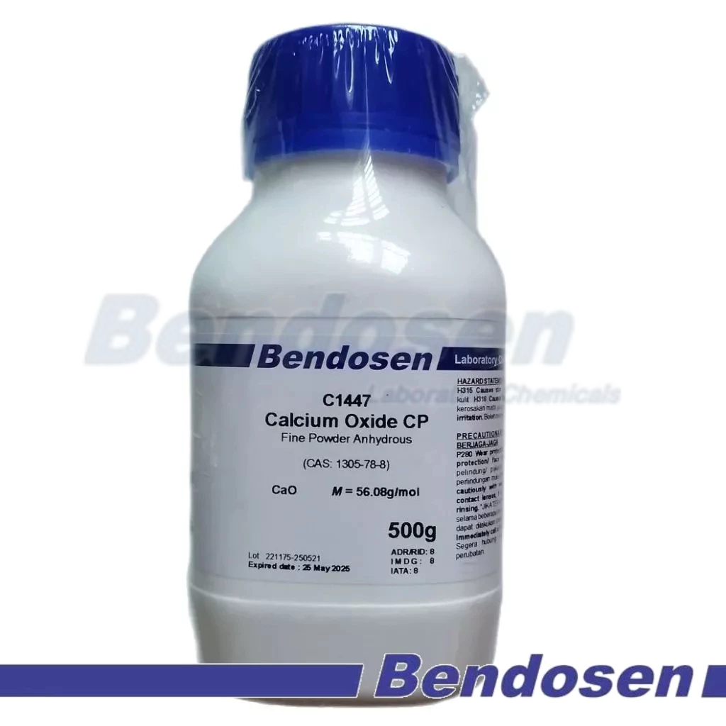 Calcium Oxide Fine Powder Anhydrous CP, 500g, BENDOSEN. | Shopee Malaysia