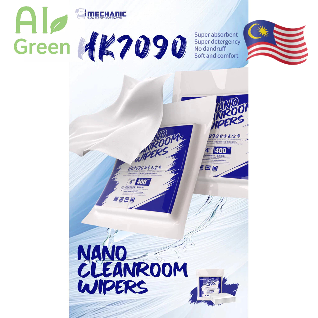 MECHANIC Nano Non-dust Cloth HK7090 ( 100 PCS ) | Shopee Malaysia