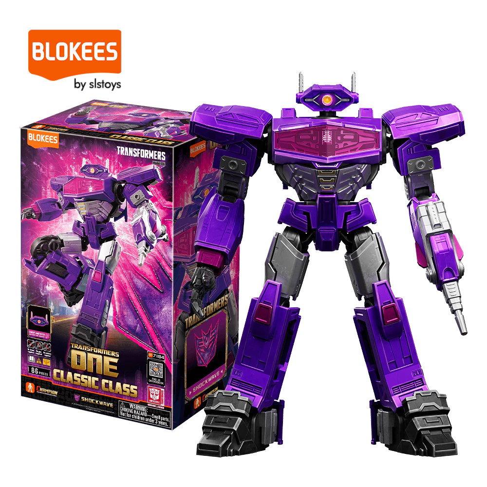 Blokees Figures 71184 Transformers Classic Class 18 Shockwave ...