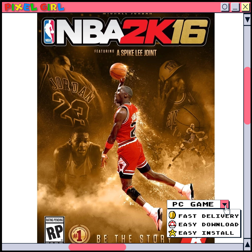 [PC Game] NBA 2K16 Michael Jordan Edition PC Digital Download Offline ...