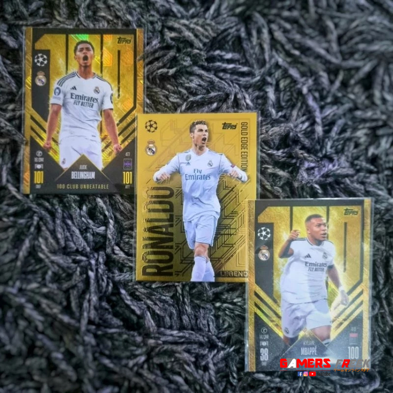[REAL MADRID COMBO ALL STARS] Topps Match Attax 2024-2025 Cristiano ...