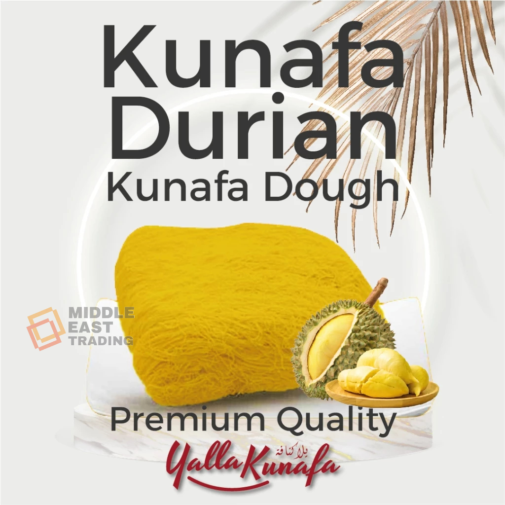 500g / 1 Kg Durian Kunafa Dough Delicious Taste by Yalla Kunafa ...
