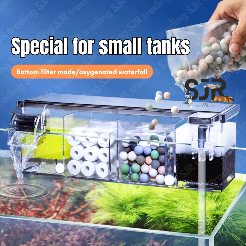 SOBO Aquarium Top Filter with Pump and Free Filter Material Sobo AQ-15H ...