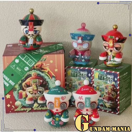 【GENUINE】Opandee Zombie party Christmas version Limited Series Blind ...