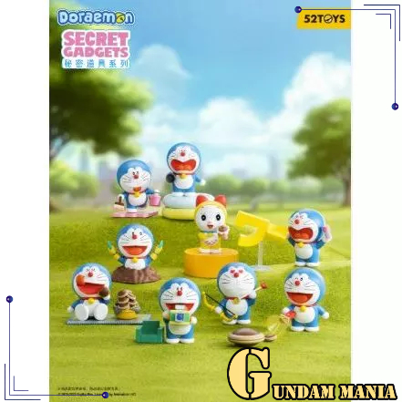 【GENUINE】52TOYS Doraemon Secret Gadgets Series 2 Series Blind Box ...