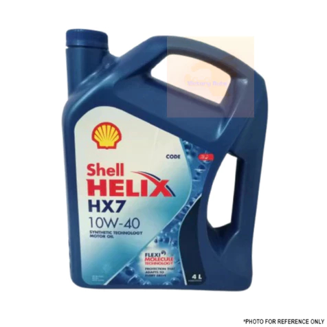 Shell Helix HX7 10W40 Semi Synthetic Engine Oil 4L Hong Kong | Shopee ...